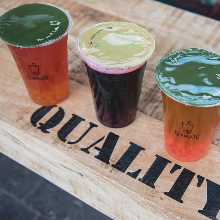 Teamate in Düsseldorf – Bubble Tea im modernen Teehaus